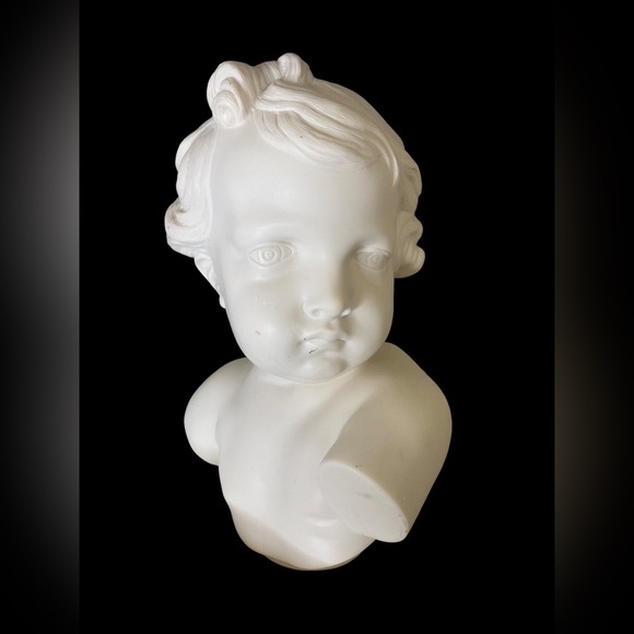 italian matble | Accents | Vintage Italian Hand Carved Stone Child ...